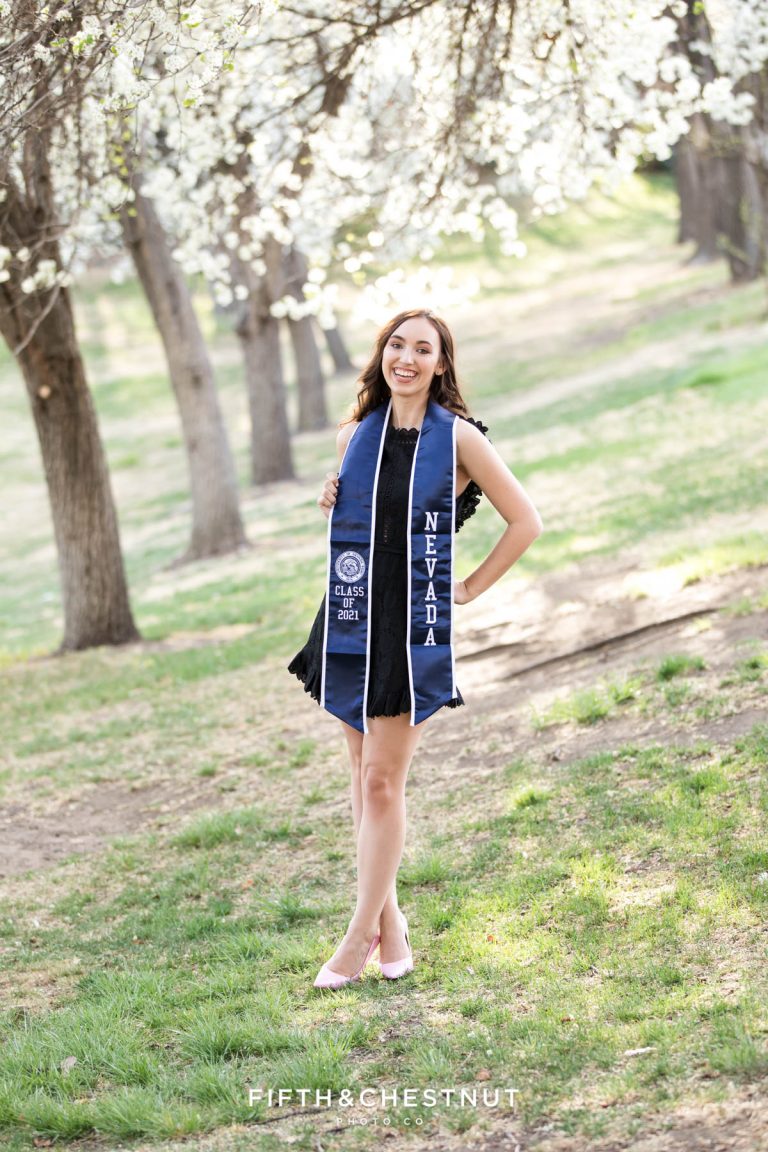 Spring UNR Graduation Portraits by Reno Graduation Photographer