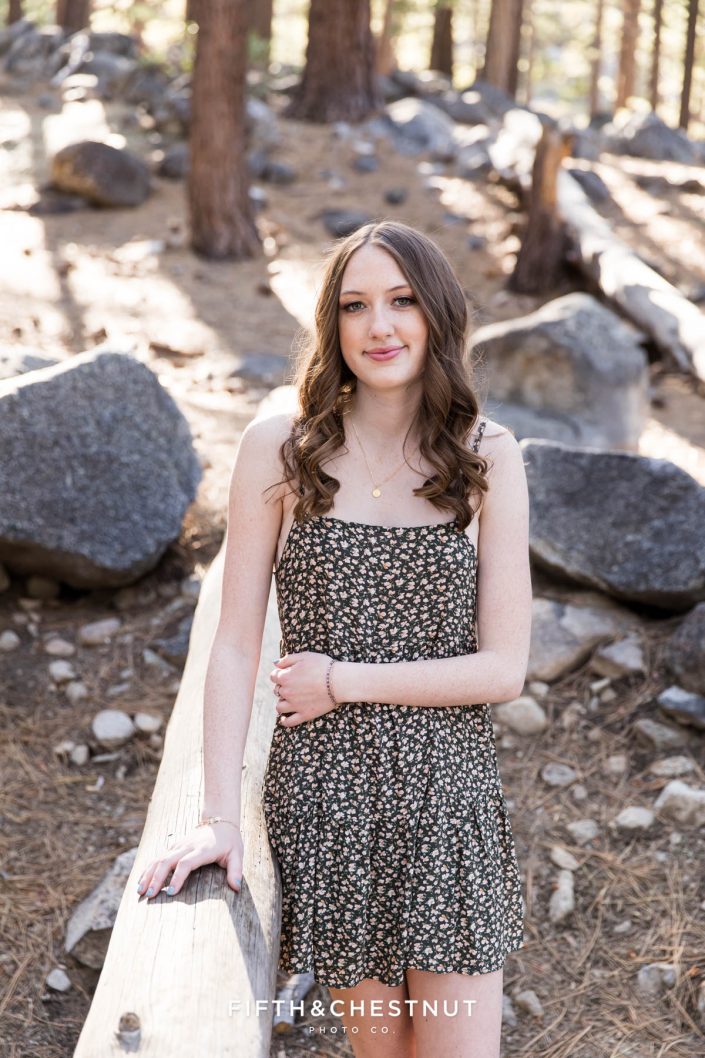 Forest High School Senior Portraits by Reno Senior Photographer