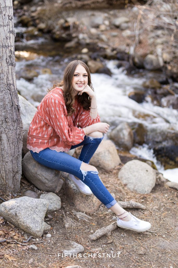 Forest High School Senior Portraits by Reno Senior Photographer