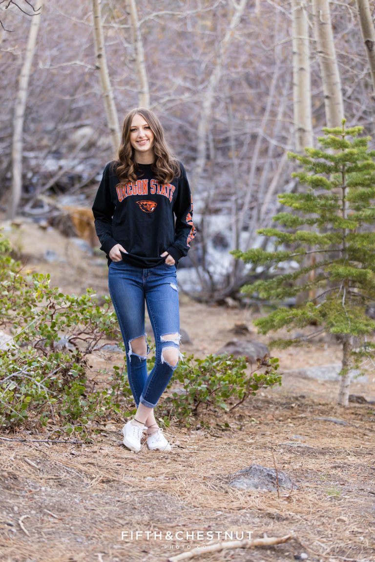 Forest High School Senior Portraits by Reno Senior Photographer