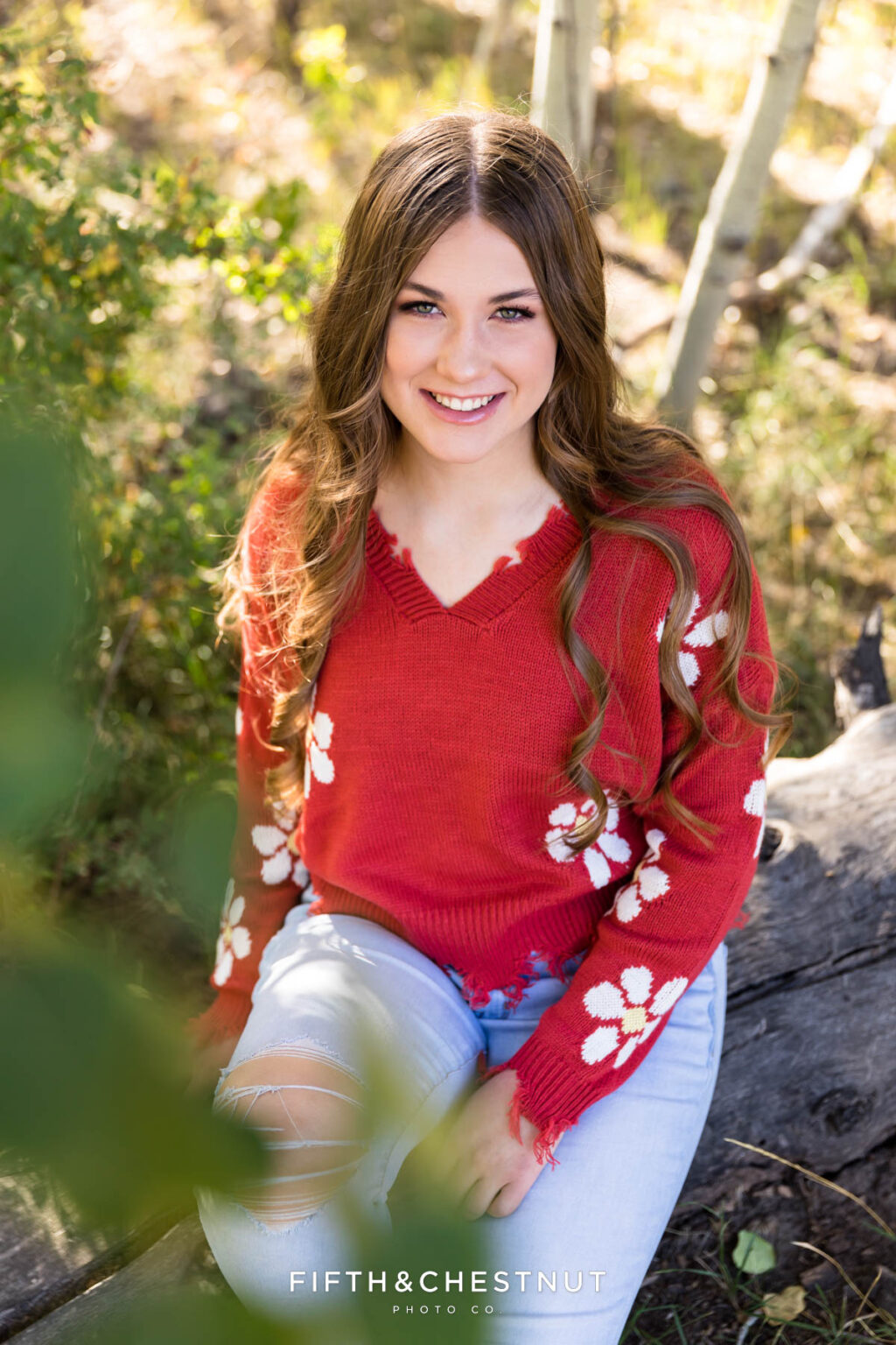 Cute Fall Teen Portraits by Reno Senior Photographer
