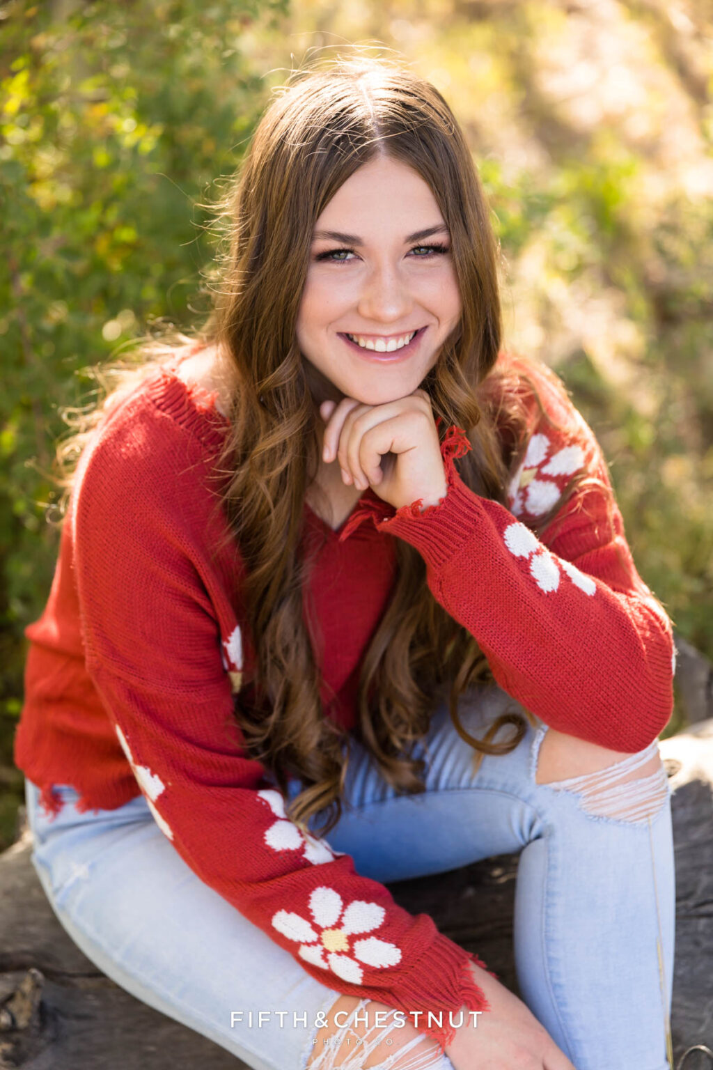 Cute Fall Teen Portraits by Reno Senior Photographer
