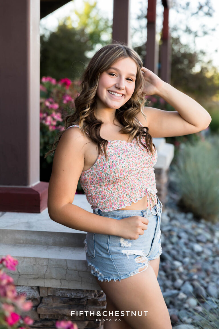 Kennli's Creative Teen Photoshoot by Reno Senior Photographer