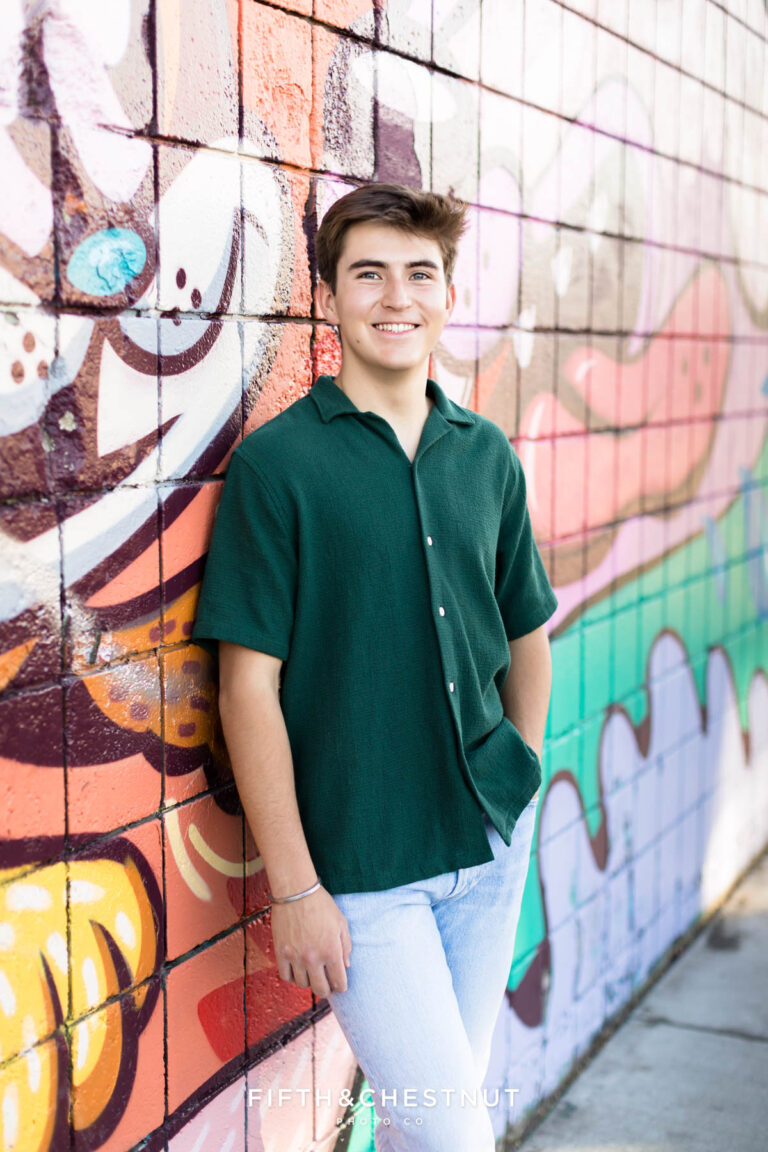 Creative Midtown Senior Portraits by Reno Senior Photographer