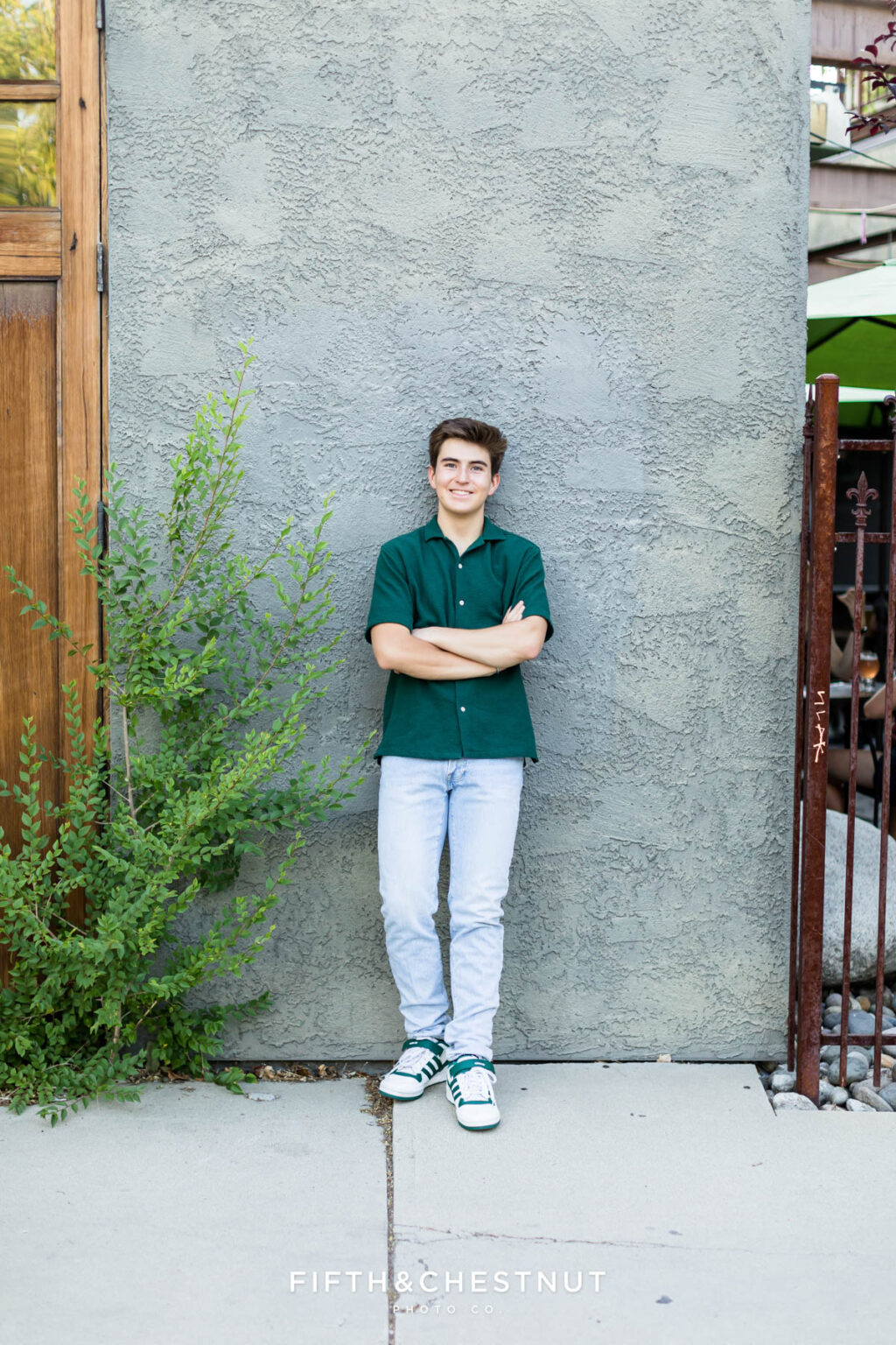 Creative Midtown Senior Portraits by Reno Senior Photographer