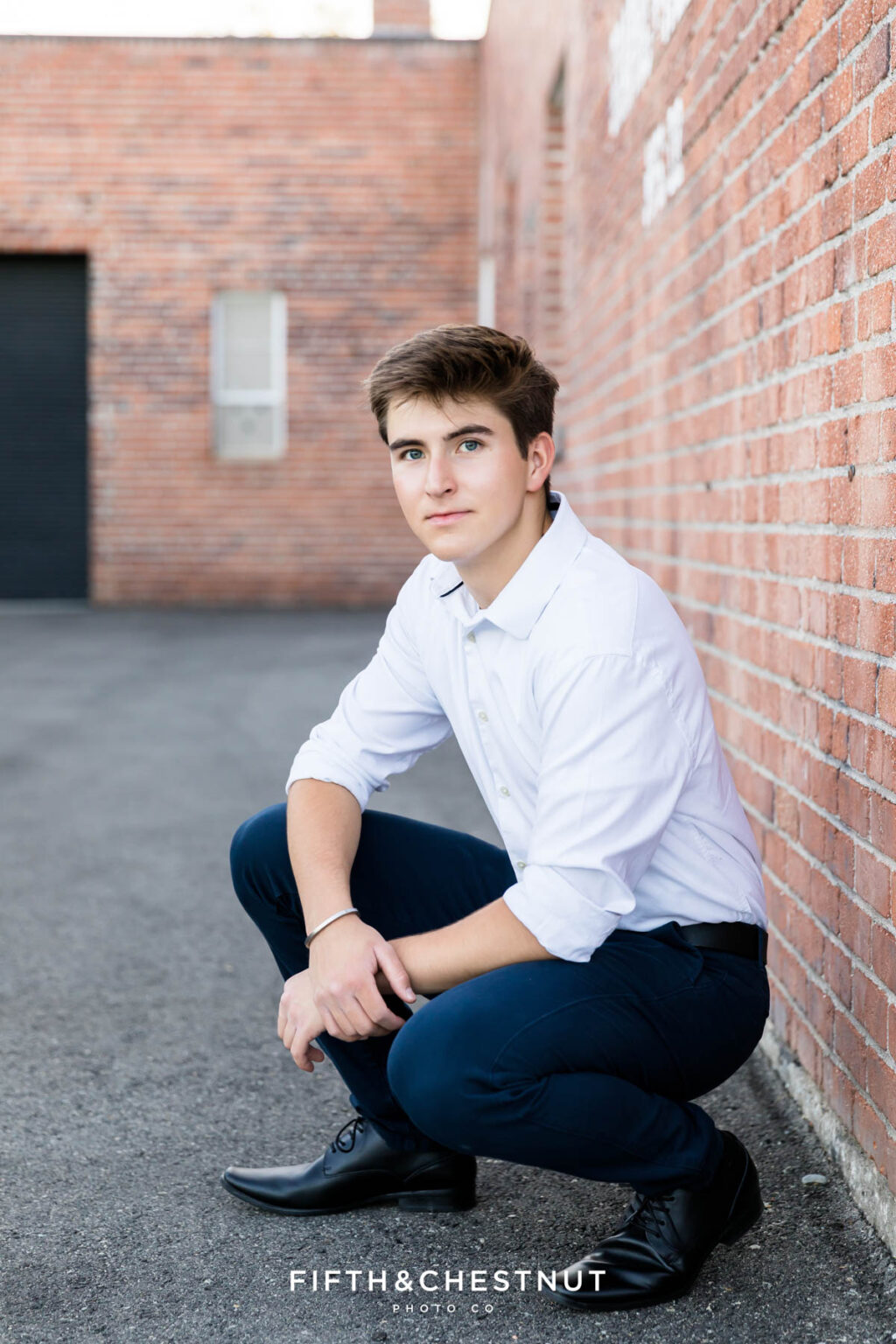 Creative Midtown Senior Portraits by Reno Senior Photographer