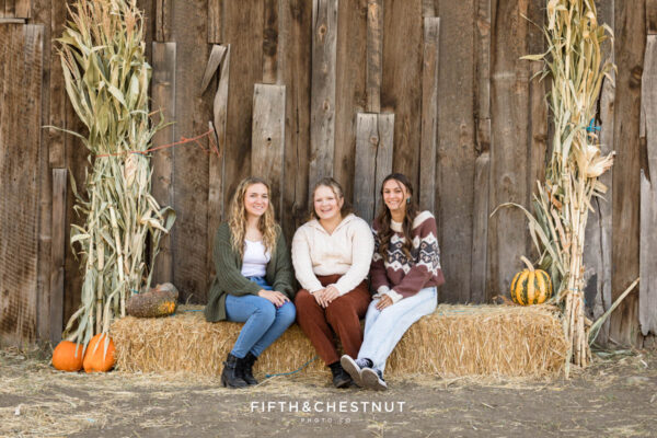 Senior VIP Team Pumpkin Patch Portraits in Reno