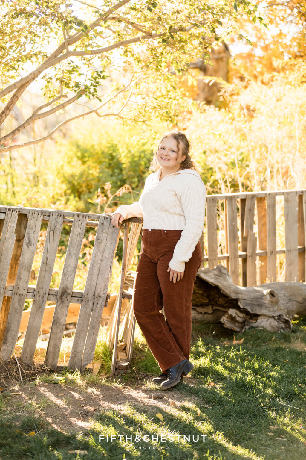 Senior VIP Team Pumpkin Patch Portraits in Reno