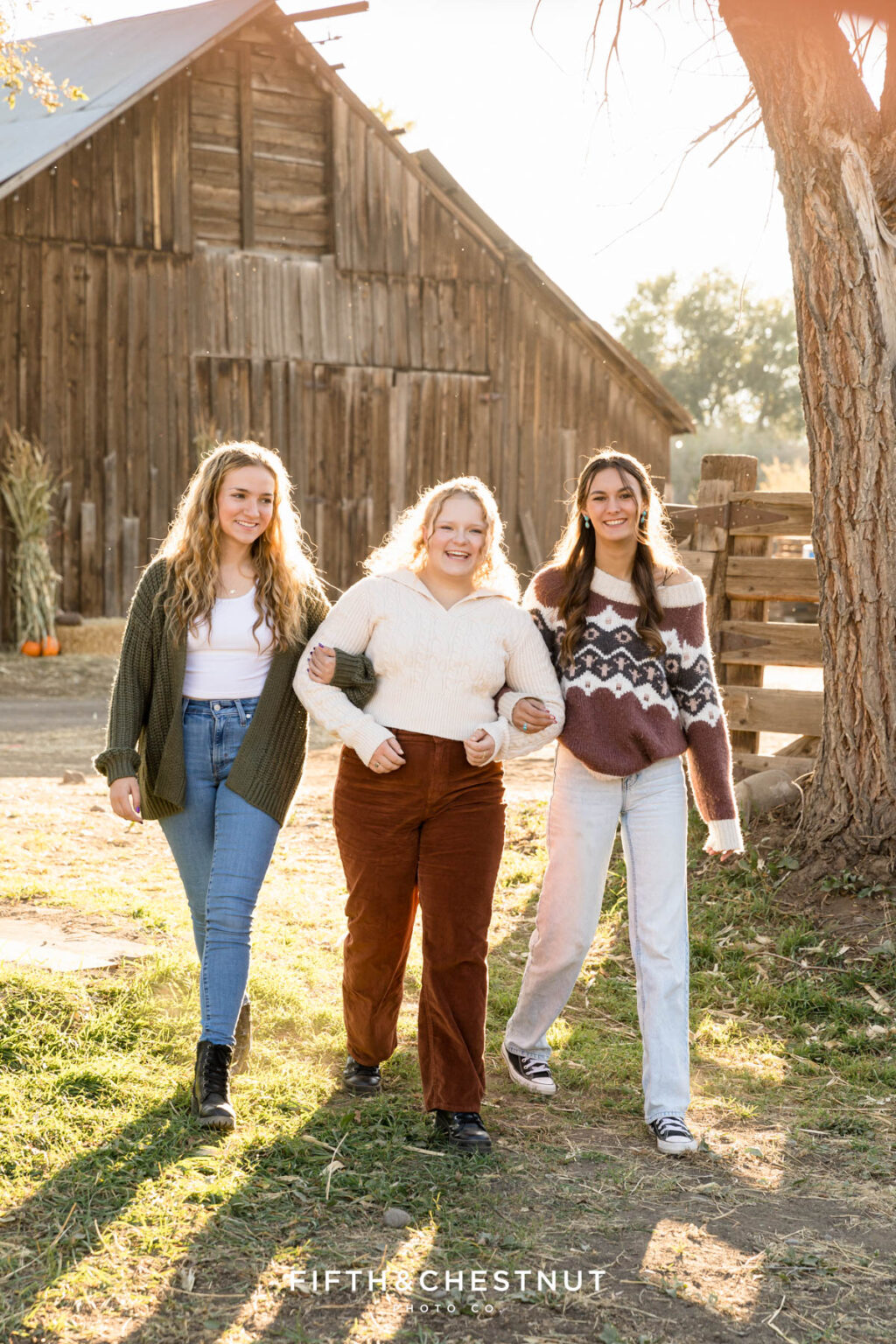 Senior VIP Team Pumpkin Patch Portraits in Reno