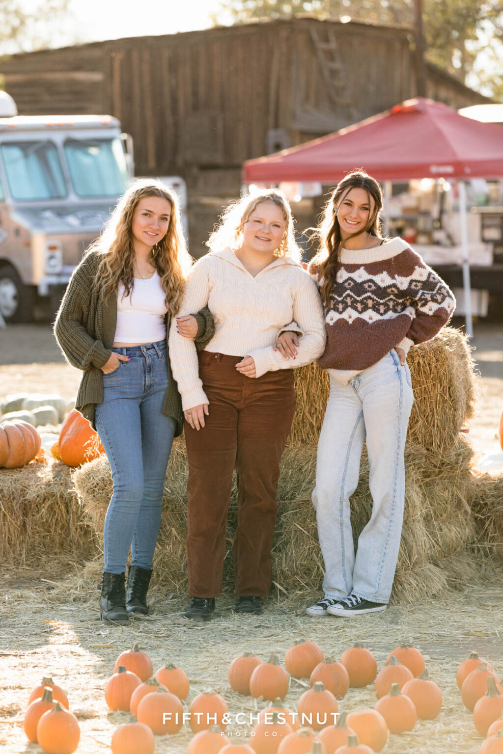 Senior VIP Team Pumpkin Patch Portraits in Reno