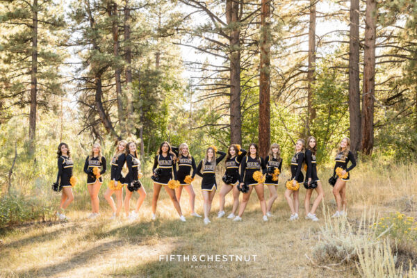 Reno Cheer Portraits at Callahan Park