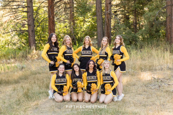 Reno Cheer Portraits at Callahan Park