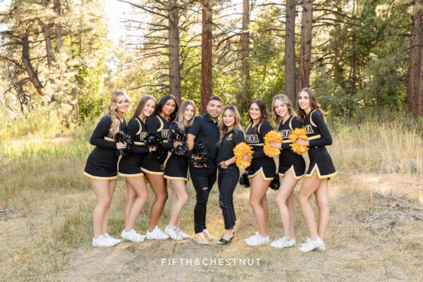 Reno Cheer Portraits at Callahan Park