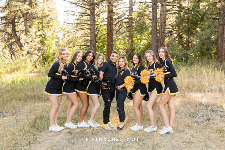 Reno Cheer Portraits at Callahan Park
