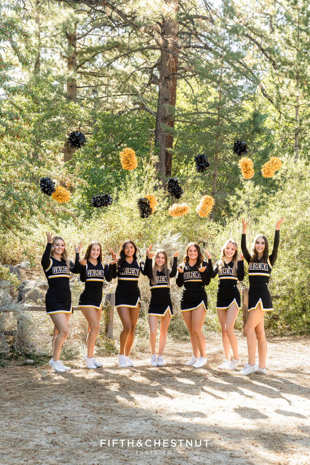 Reno Cheer Portraits at Callahan Park