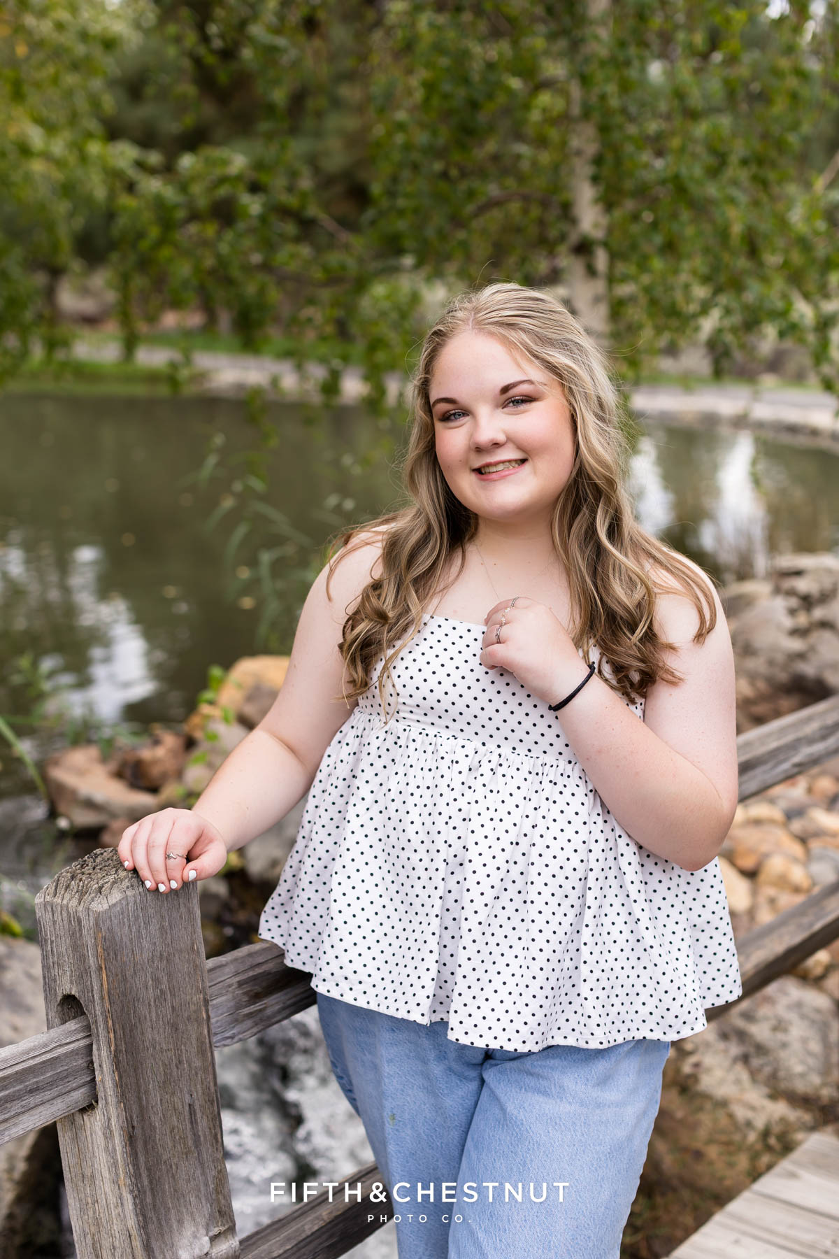 Senior portraits at Caughlin Ranch